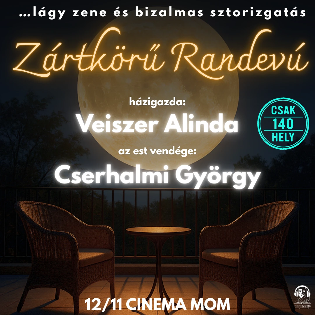 ZÁRTKÖRŰ RANDEVÚ – Lágy zene, bizalmas sztorizgatás egy vetített életút.